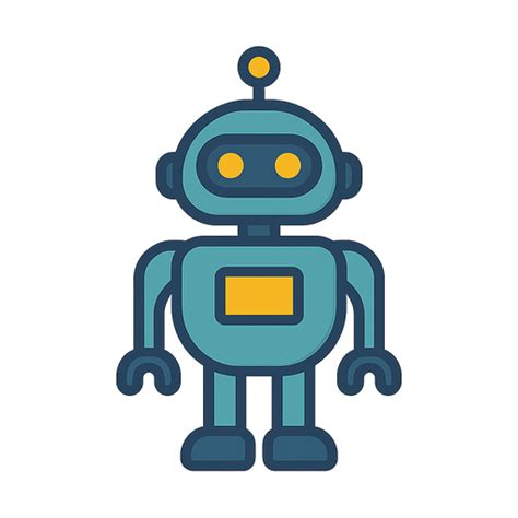 Robot Artificial Intelligence Bot Humanoid Machine Icon Download