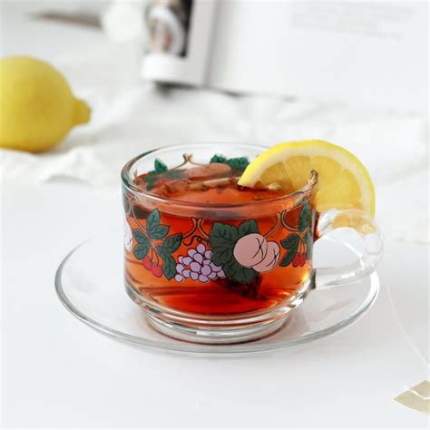 플루티 유리 찻잔 감도 깊은 취향 셀렉트샵 29cm