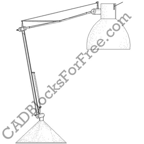 Table Lamp Free Autocad Block In Dwg