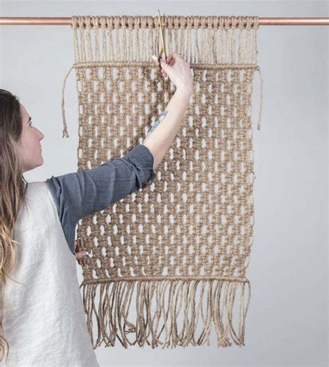 9 Modern Macrame Projects For The Home Hello Nest