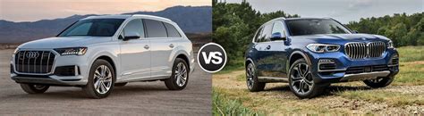 Audi Q7 Vs Bmw X5 Luxury Suv Showdown