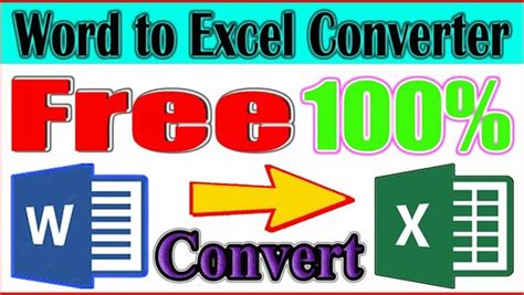 Convert Word To Excel 1 Bin Video Yandexte Bulundu