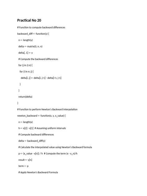 Practical No 20 Sml Pdf