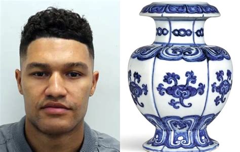 Ex West Ham Player Kaine Wright Tries Selling Stolen Vase