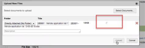 unable to upload attachments to fusion lifecycle