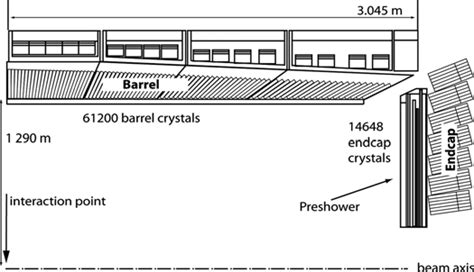 23 Electromagnetic Calorimeter Of The Cms Experiment This Figure Shows