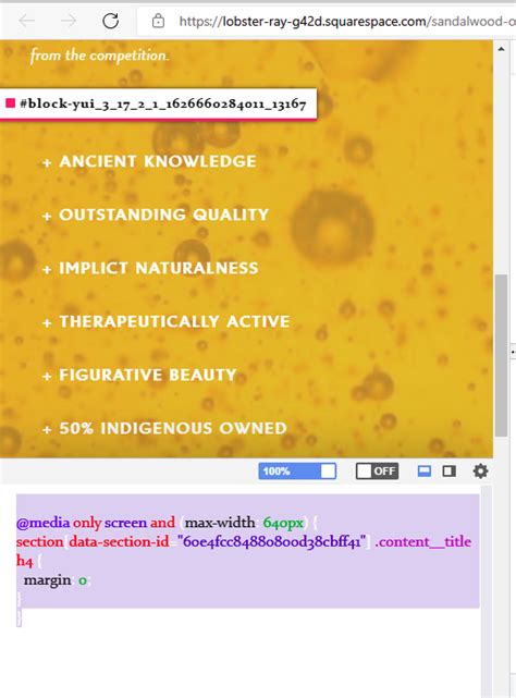 Accordion Feature On Mobile Reduce Spacing Between Items Customize With Code Squarespace Forum
