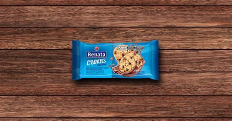 Cookies Renata Sabor Baunilha Com Gotas De Chocolate 40g Selmi