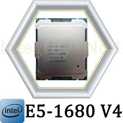 Intel Xeon E5-1680 V4 SP2PB 3.40GHz 8-Core 20MB Socket LGA2011-3 CPU ...