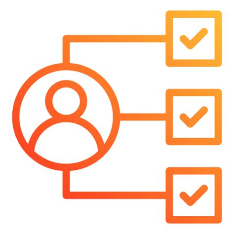 Segmentation Generic Gradient Outline Icon