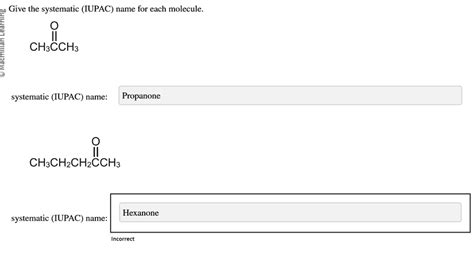 Solved Give The Systematic Iupac Name For Each Molecule 0 I Ch3cch3 Systematic Iupac Name