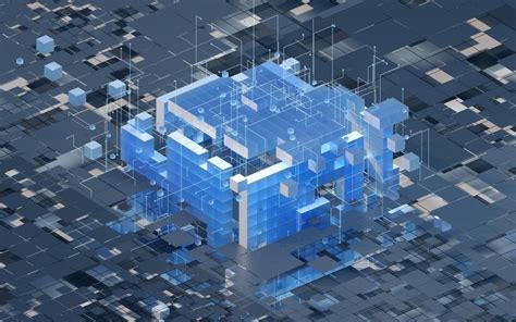 Premium Photo Translucent Gradients Cubes And Materials 3d Rendering