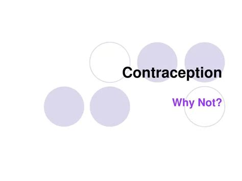 Ppt Contraception Powerpoint Presentation Free Download Id2200597