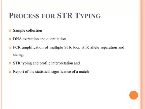 Gene Linkage Analysis For Crime Scene Pptx