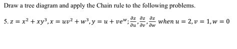 Solved Draw A Tree Diagram And Apply The Chain Rule To The Chegg Com
