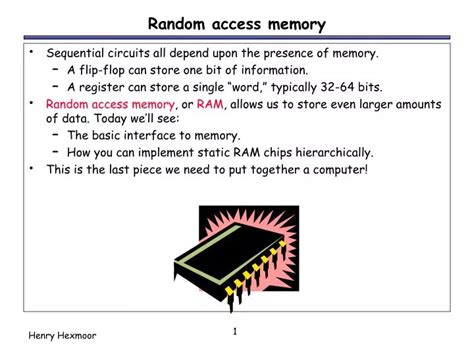 PPT Random Access Memory PowerPoint Presentation Free Download ID
