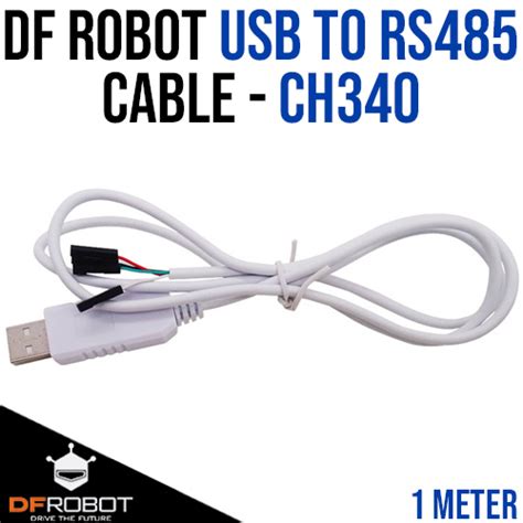 Df Robot Usb To Rs485 Cable Ch340 Micro Robotics