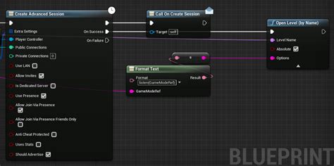 how do i set the gamemode variables on level open r unrealengine