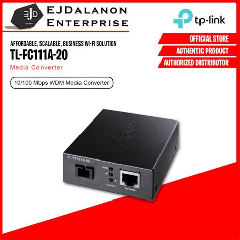 tp-link TL-FC111A-20 10/100 Mbps WDM Media Converter | TP-LINK | TL ...