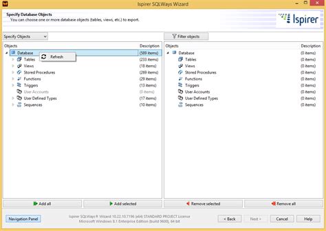 How To Use The Ispirer Sqlways Wizard Tool Ispirer Migration Knowledge