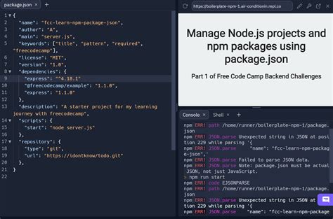 How Do You Use Dependencies In Npm Javascript The Freecodecamp Forum