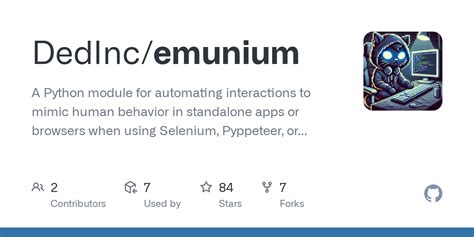 Github Dedincemunium A Python Module For Automating Interactions To