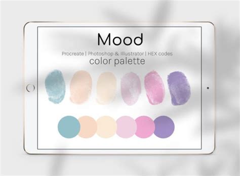 Mood Color Palette Graphic By Thedigitaldoodle Creative Fabrica
