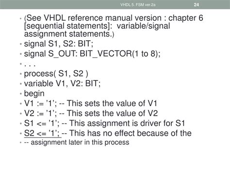 Ppt Vhdl 5 Finite State Machines Fsm Powerpoint Presentation Free