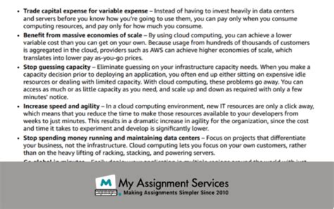 Cloud Computing Assignment Help With Upto 50 Off By Top Professionals