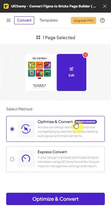 List Of Elements Which Are Compatible With Figma To Bricks Conversion