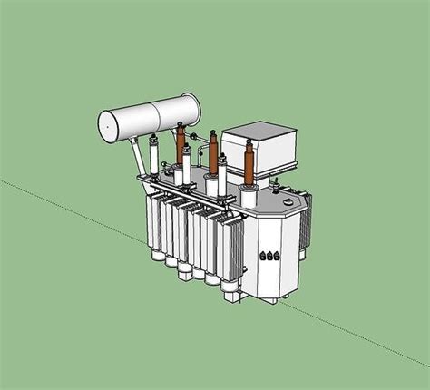 Electrical Transformer 3d Model Animated Cgtrader