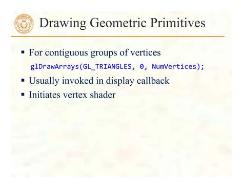Lectureall Opengl Complete Guide Tutorialpdf 3 D Graphics Computer