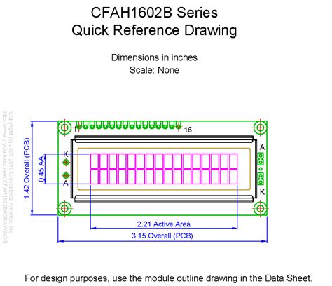 Reflective X Character LCD From Crystalfontz