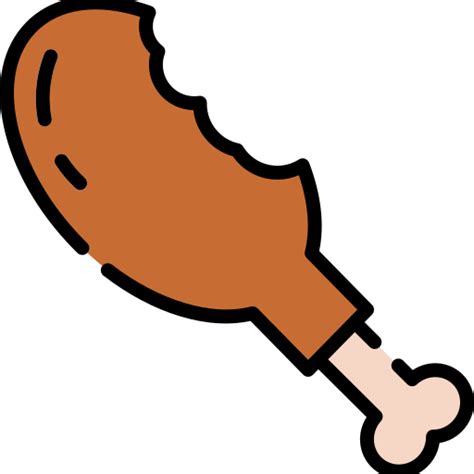 Turkey Leg Free Food And Restaurant Icons