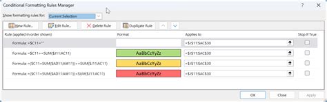 Conditional Formatting With Formula Highlights The Wrong Valuesrows Rexcel