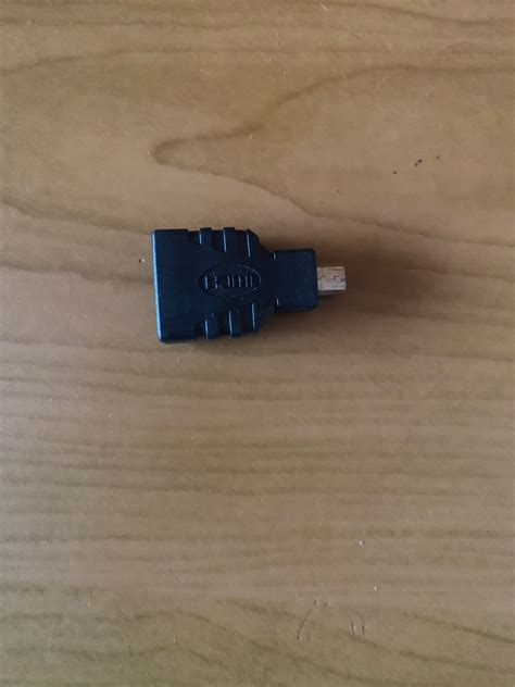 Hdmi To Micro Usb Adapter Computers Tech Parts Accessories Cables Adaptors On Carousell