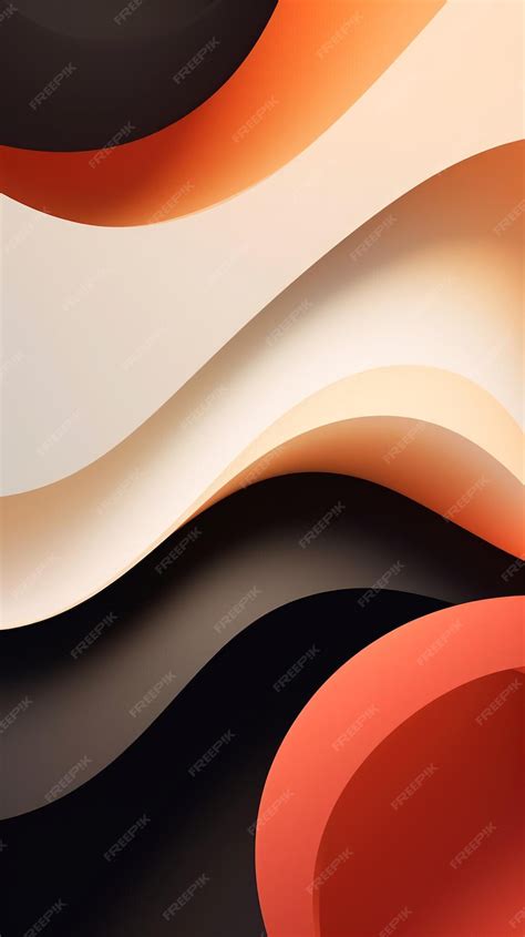 Premium Ai Image Modern Abstract Artwork With Sharp Angular Shapes And Soft Curves Ai Generated