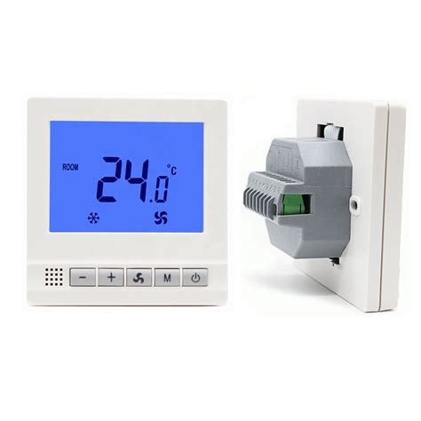 OEM Modbus Fcu Fan Coil Control Thermostat For Hvac System