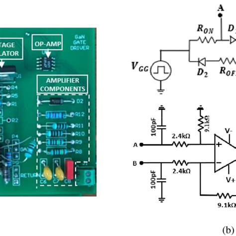 A Gan Gate Driver Circuit And Gan Hemt With Connections B Circuit Download Scientific