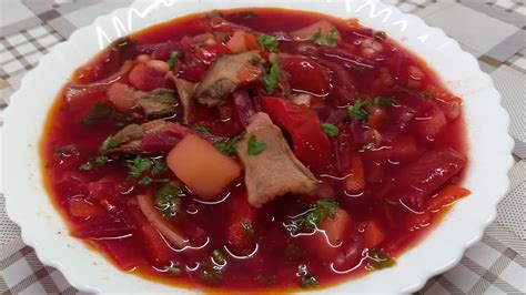 ПІСНИЙ червоний борщ за ДАВНІМ рецептом з грибами і квасолею СМАКОТА Youtube