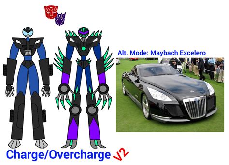I Updated Charge Overcharge My Self Oc R Transformersart