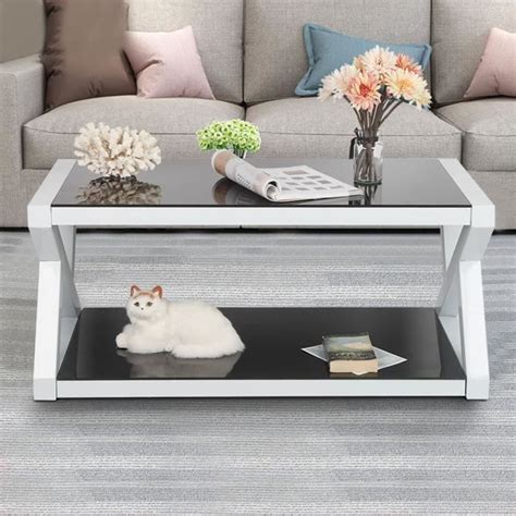 Yosoo Table Basse Moderne Table Basse Multifonctionnelle Table Basse
