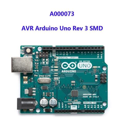 Плата разработки A000073 AVR Arduino Uno Rev 3 SMD ATmega328 купить с