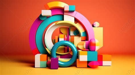 생생한 기하학적 패턴을 탐구하는 3d 추상 디지털 아트워크 탐구하다 배경 아트 워크 배경 기하학적 배경 이미지 Hd 탐구하다 아트 워크 기하학적 배경 사진 무료