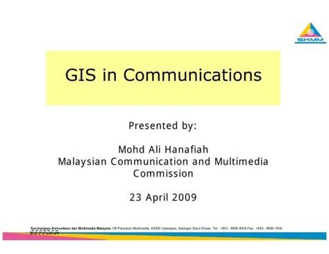 GIS In Communications