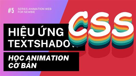 Animation Text Shadow Css Series Learning Animation Website In Newbie
