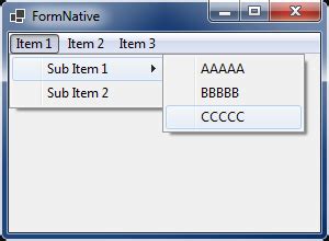 Make Menustrip And Contextmenustrip Look More Windows Native Issue Dotnet Winforms