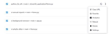 32 Deploying An App In The Cloud With Streamlit Share — Introduction To Python For Humanists