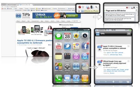 Daily Tip How To Send Data From Your Desktop With Chrome To IPhone IMore