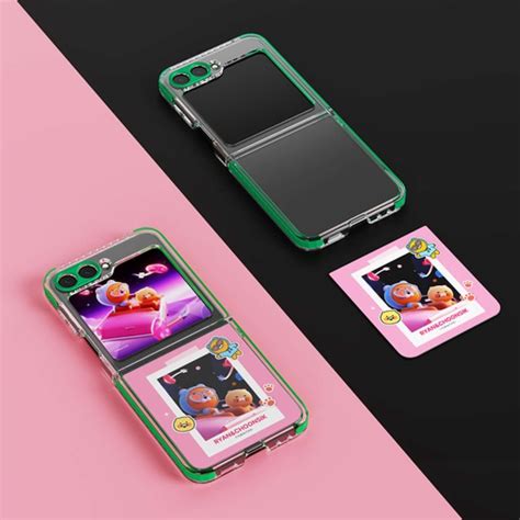 갤럭시 Z 플립5 카카오프렌즈 수트 케이스 With 플립수트 카드 핑크 Gp Fpf731hibpk Samsung 대한민국